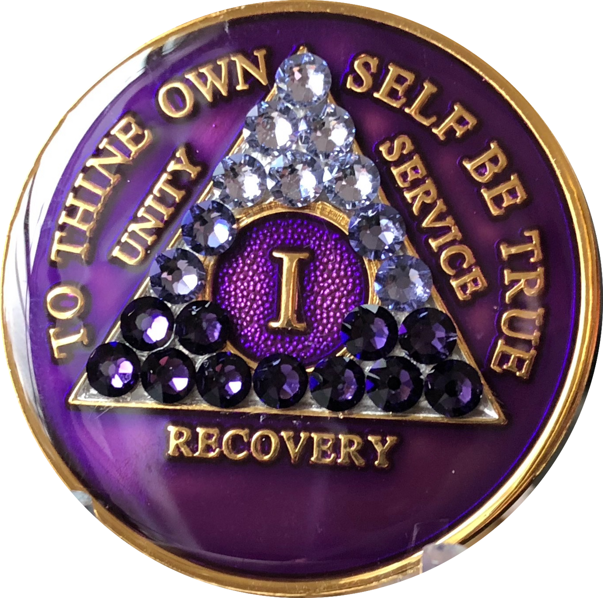 Fancy AA Medallions – RecoveryChip