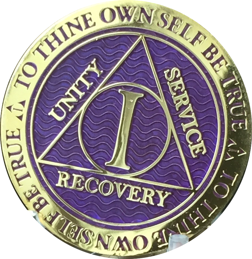 Reflex Purple AA Medallions – RecoveryChip