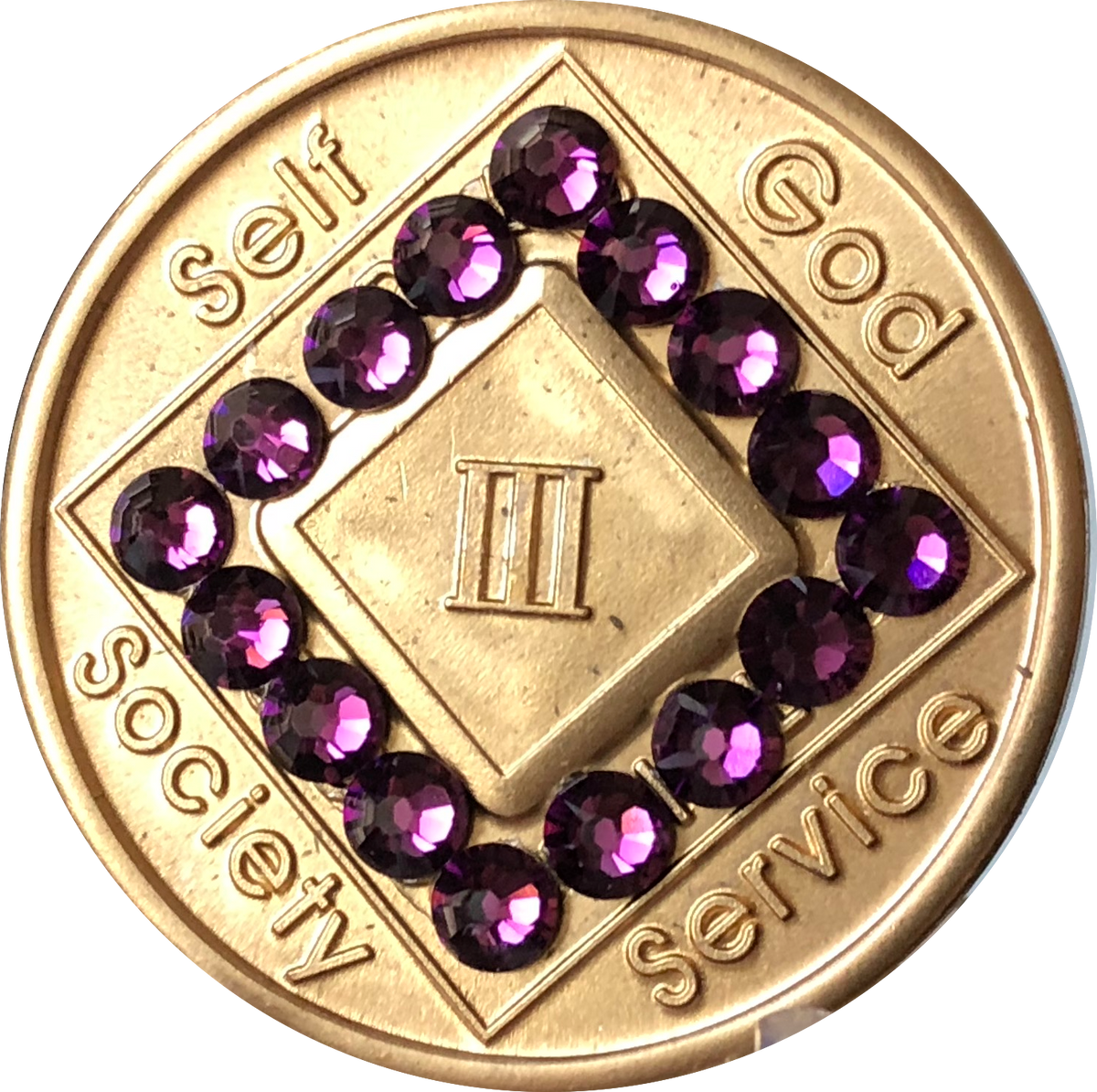 NA Crystal Medallions Official Narcotics Anonymous Chips – RecoveryChip
