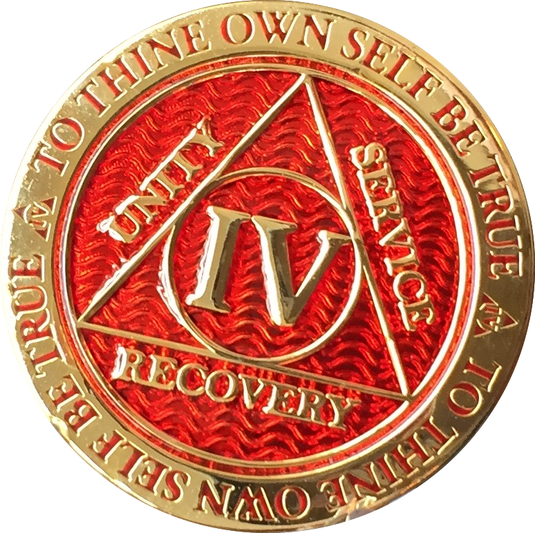 Reflex Red Gold AA Medallions – RecoveryChip