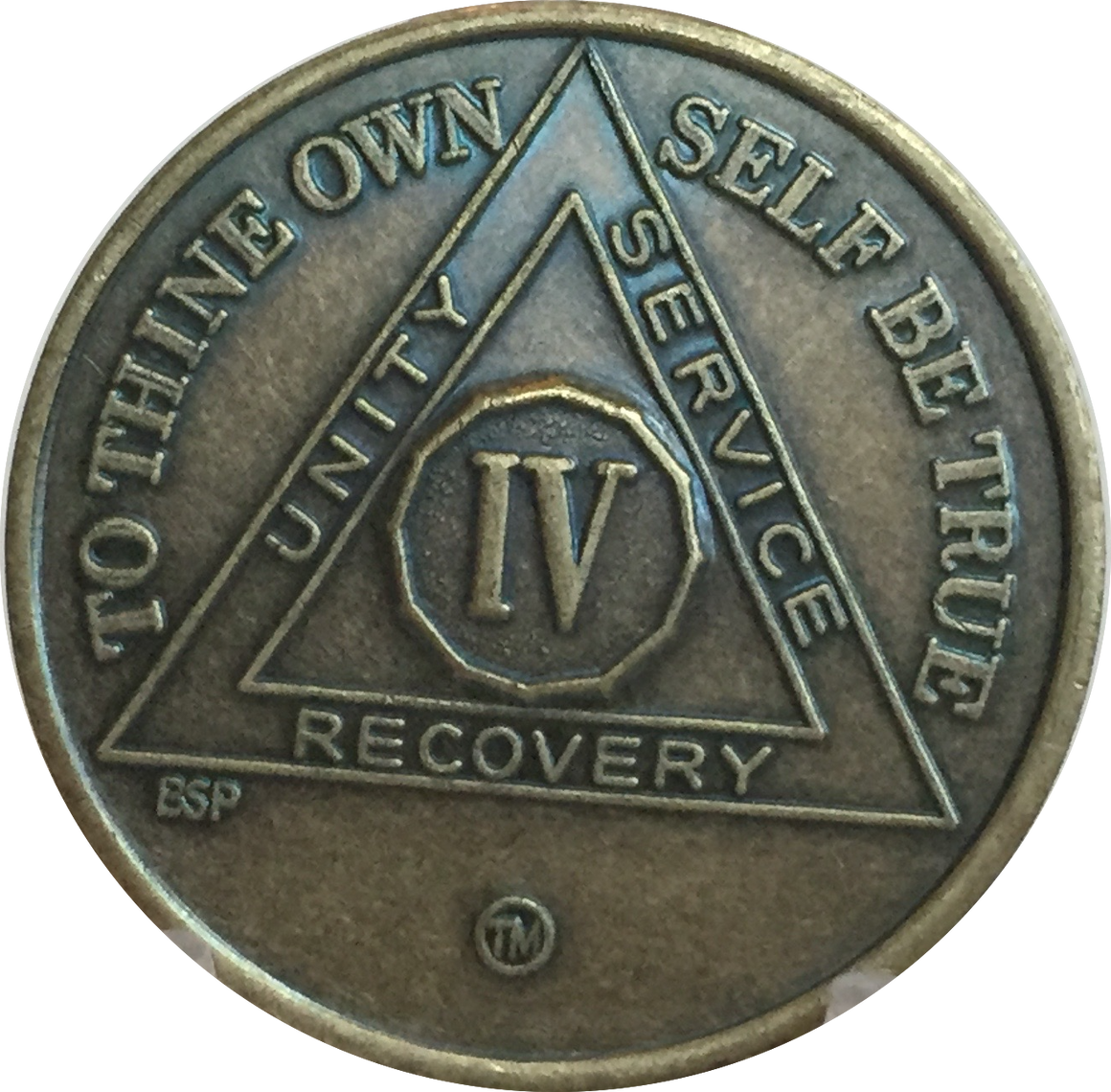 AA Medallions For Sale Bronze Color Sobriety Chips Bulk Coins Holder ...