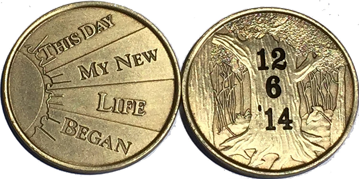 Engraved Medallions and Keychains – Tagged "Tree Of Life" – RecoveryChip