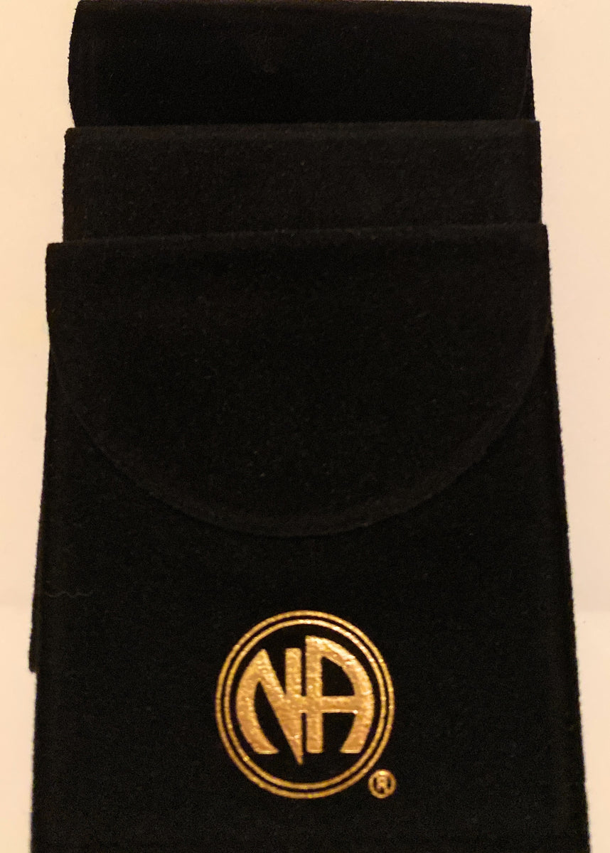Set of 3 NA Velveteen Clean Time Chip Bags Black Velvet Feel Pouch Nar ...
