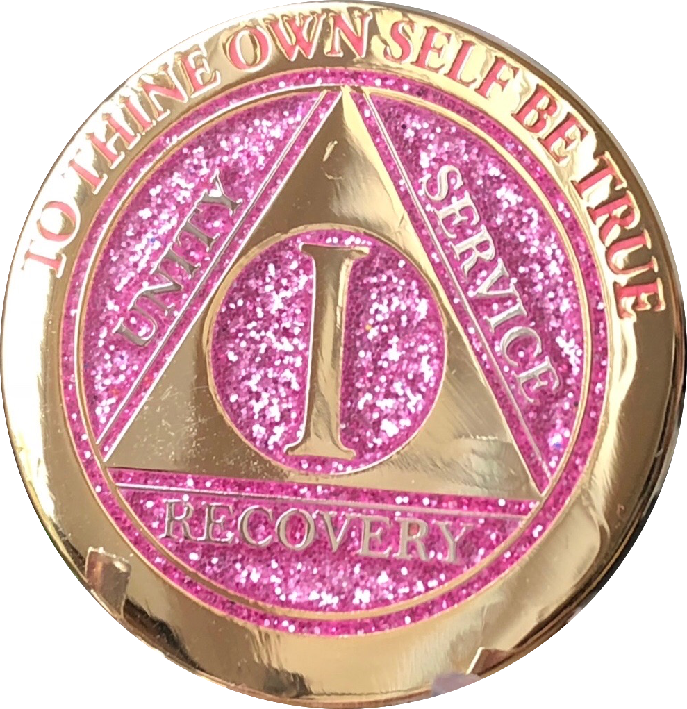 1 Year AA Medallion Chips – RecoveryChip