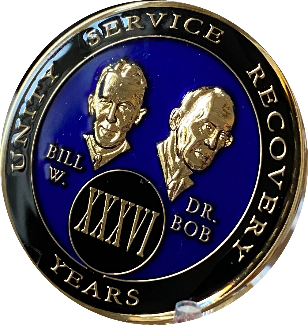 AA Bill & Bob Founders Chips & Sobriety Medallions – RecoveryChip