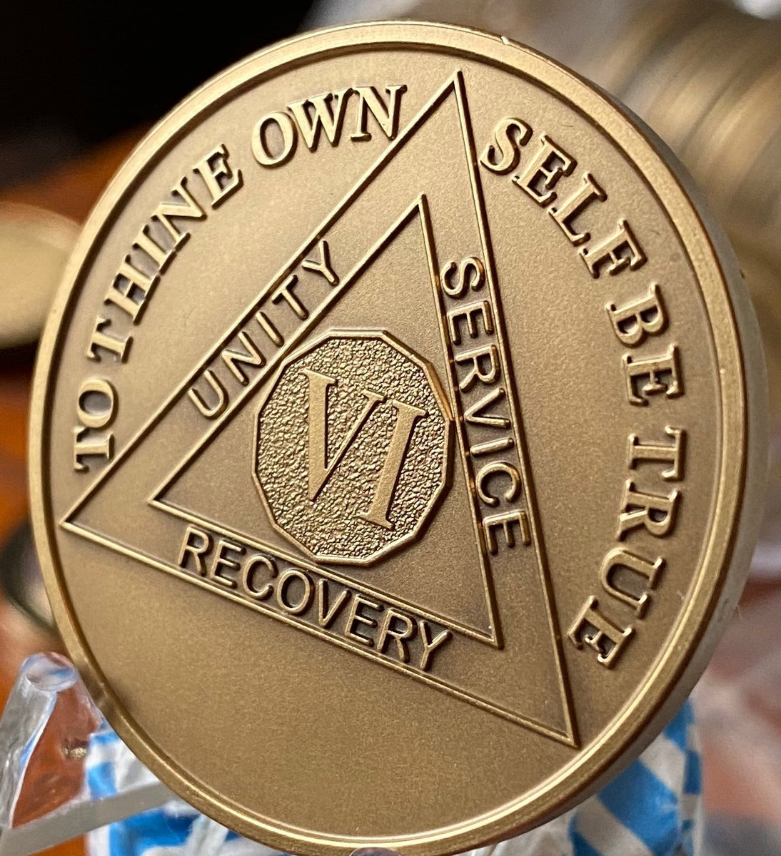 6 Year AA Medallion Large Heavy AA Proof-like Bronze – 1½” [Challenge ...